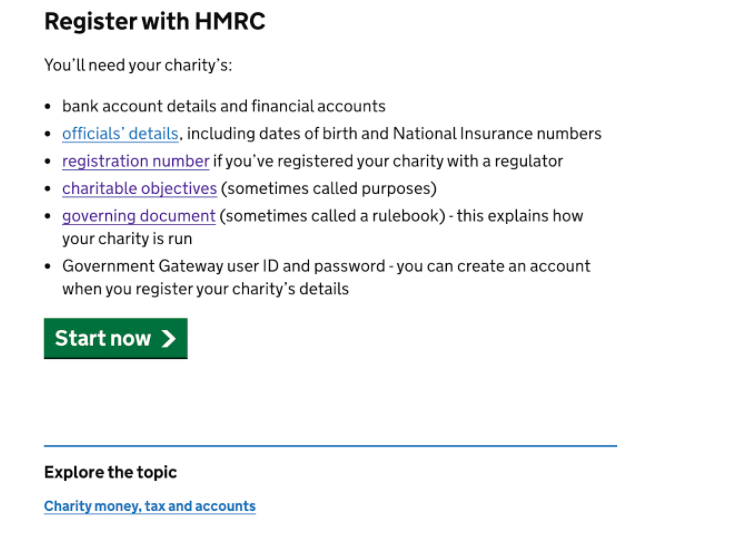 How to Register a Small Charity with HMRC | Countingup